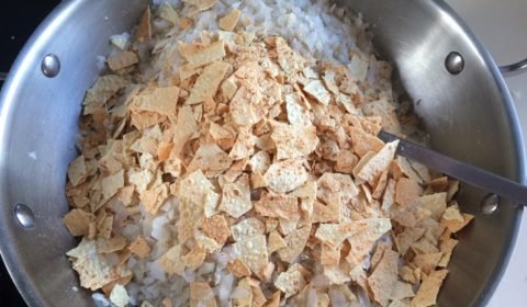 Roasted Papad Poha (Roasted Flat Rice Flakes With Papad) – Pepkitchen