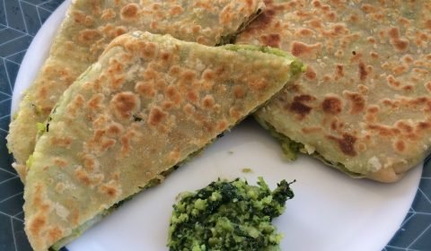 Tuvar Lilva Paratha (Pigeon Peas Stuffed Flatbread) – Pepkitchen