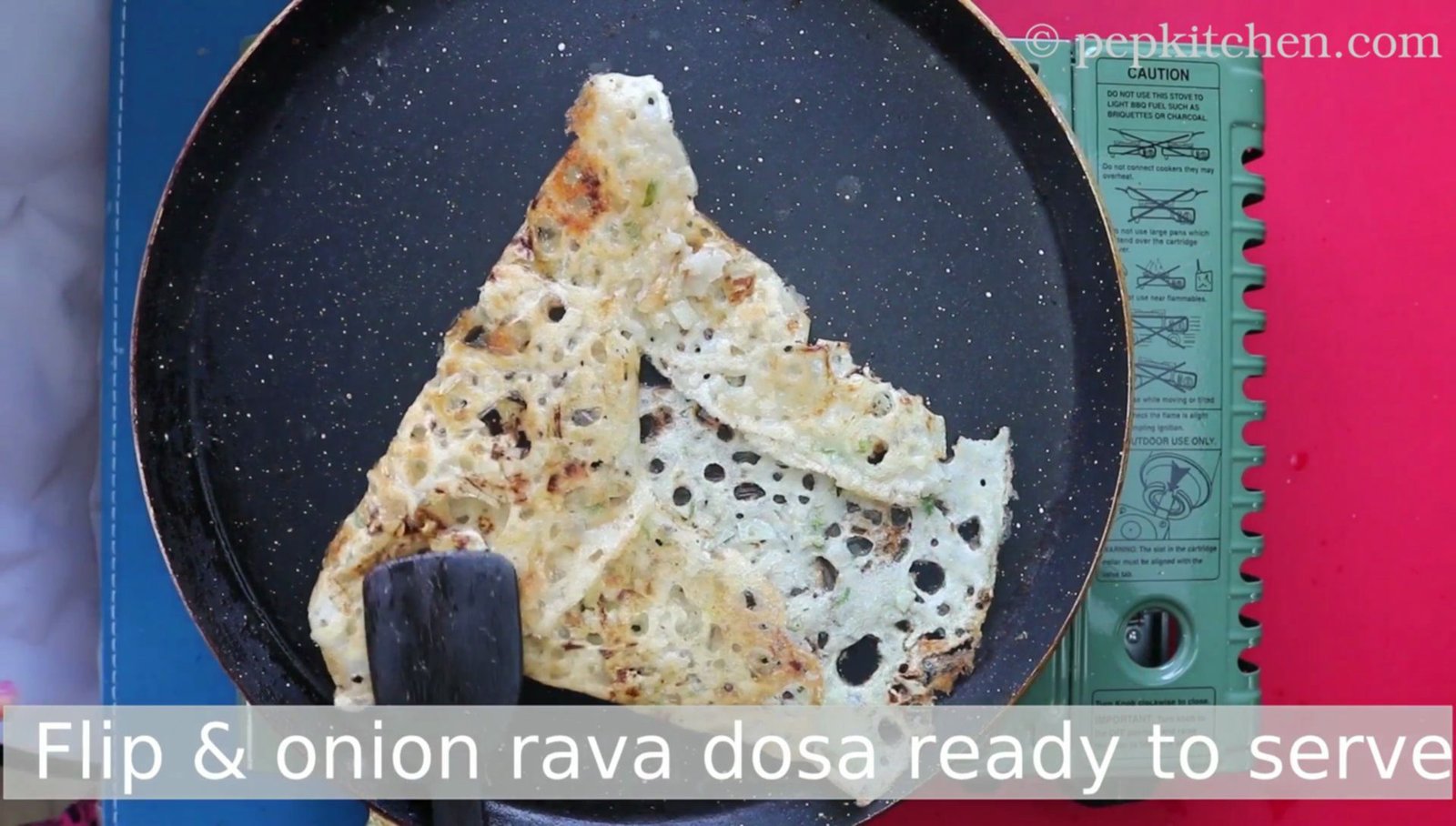 Onion Rava Dosa – Pepkitchen