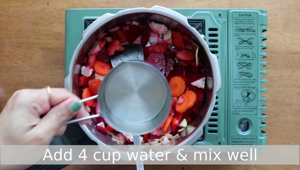 Mix Vegetable Soup With Beetroot – Pepkitchen