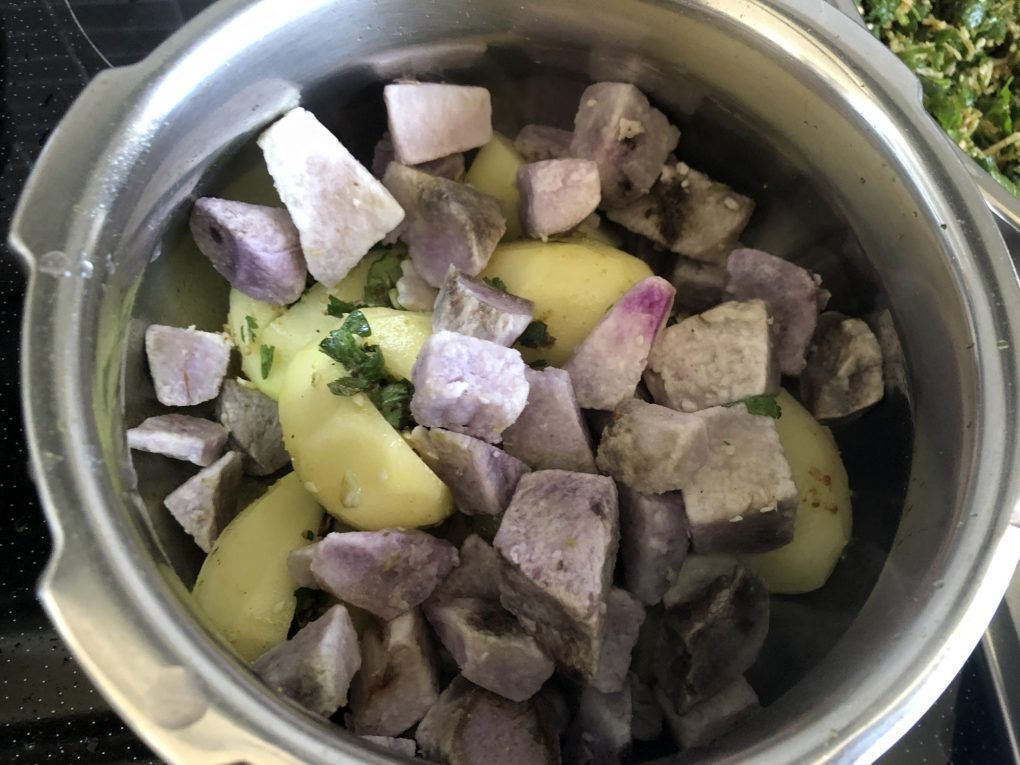 Undhiyu (Gujarati Style Mixed Vegetables) – Pepkitchen