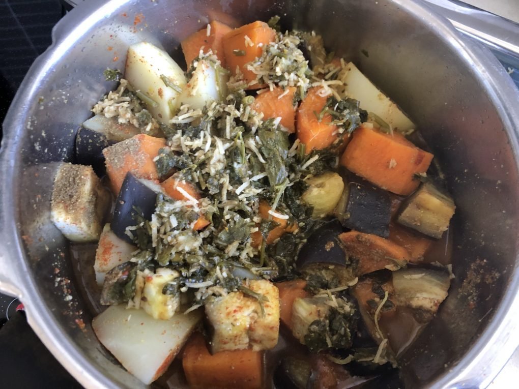 Undhiyu (Gujarati Style Mixed Vegetables) – Pepkitchen