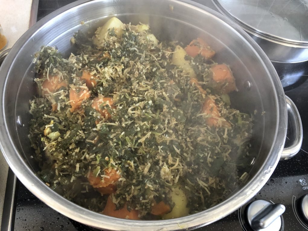 Undhiyu (Gujarati Style Mixed Vegetables) – Pepkitchen