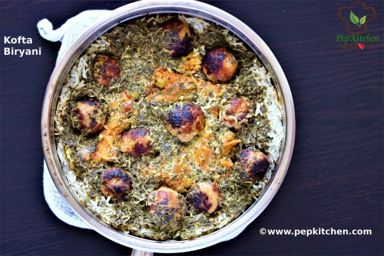 Kofta Biryani – Pepkitchen