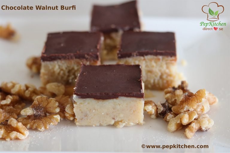 Chocolate Walnut Burfi – Pepkitchen