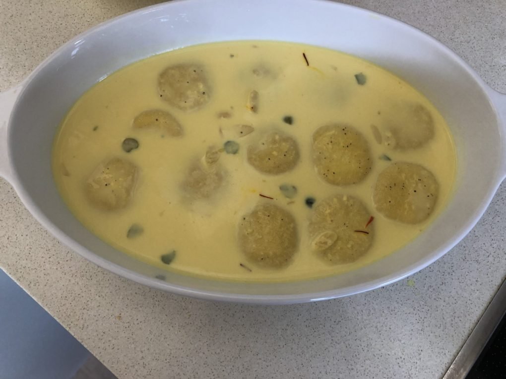 Rasmalai (Cottage Cheese Disc In Flavored Milk) – Pepkitchen