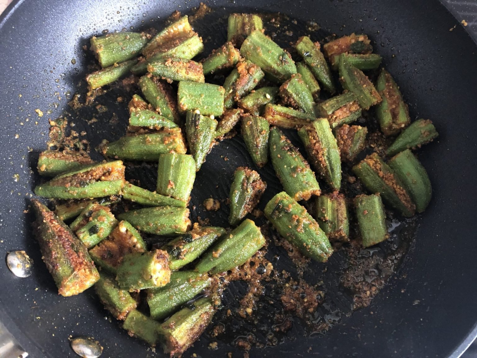 Bharela Bhinda / Bharwaan Bhindi / Stuffed Okra – Pepkitchen