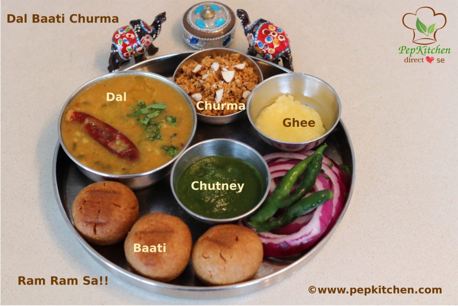 Dal Baati Churma – Pepkitchen
