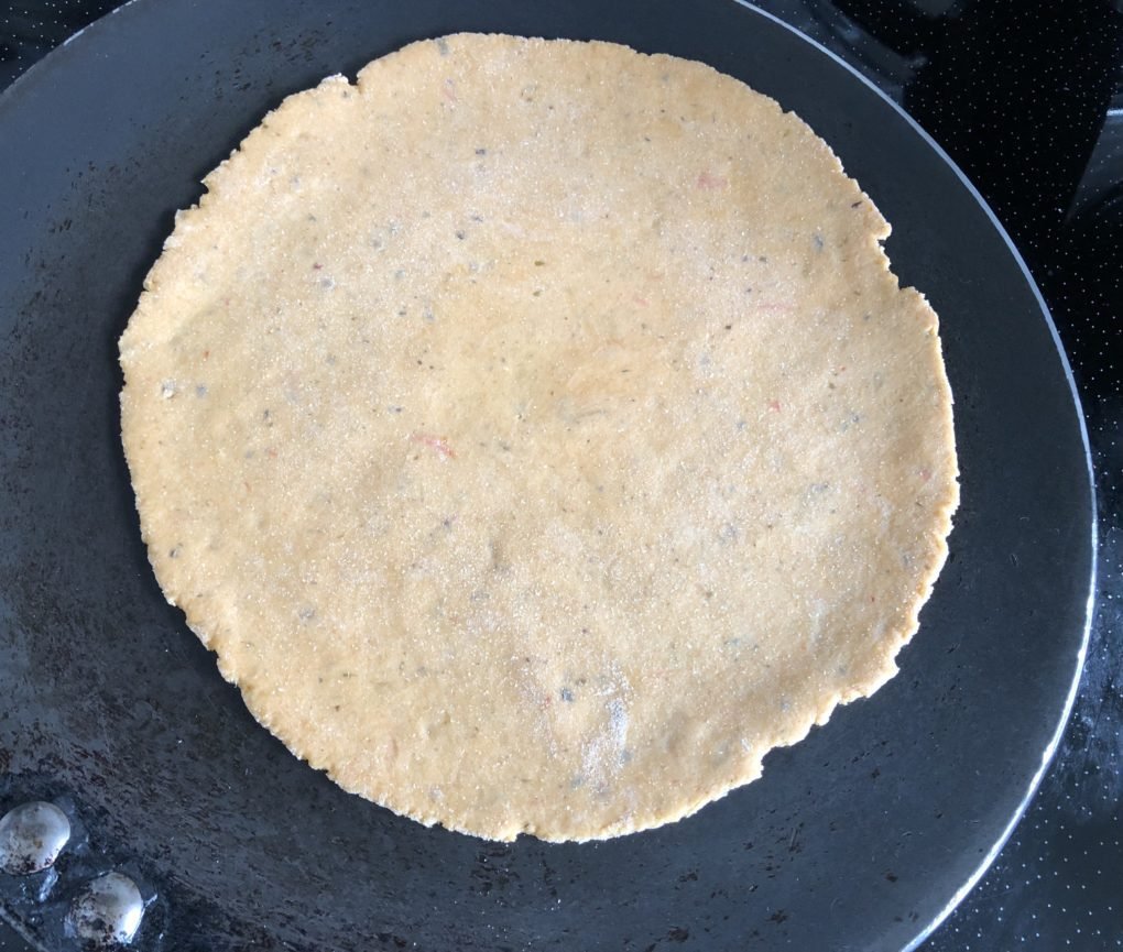 Pizza Thepla (Pizza Flavored Flatbread) – Pepkitchen